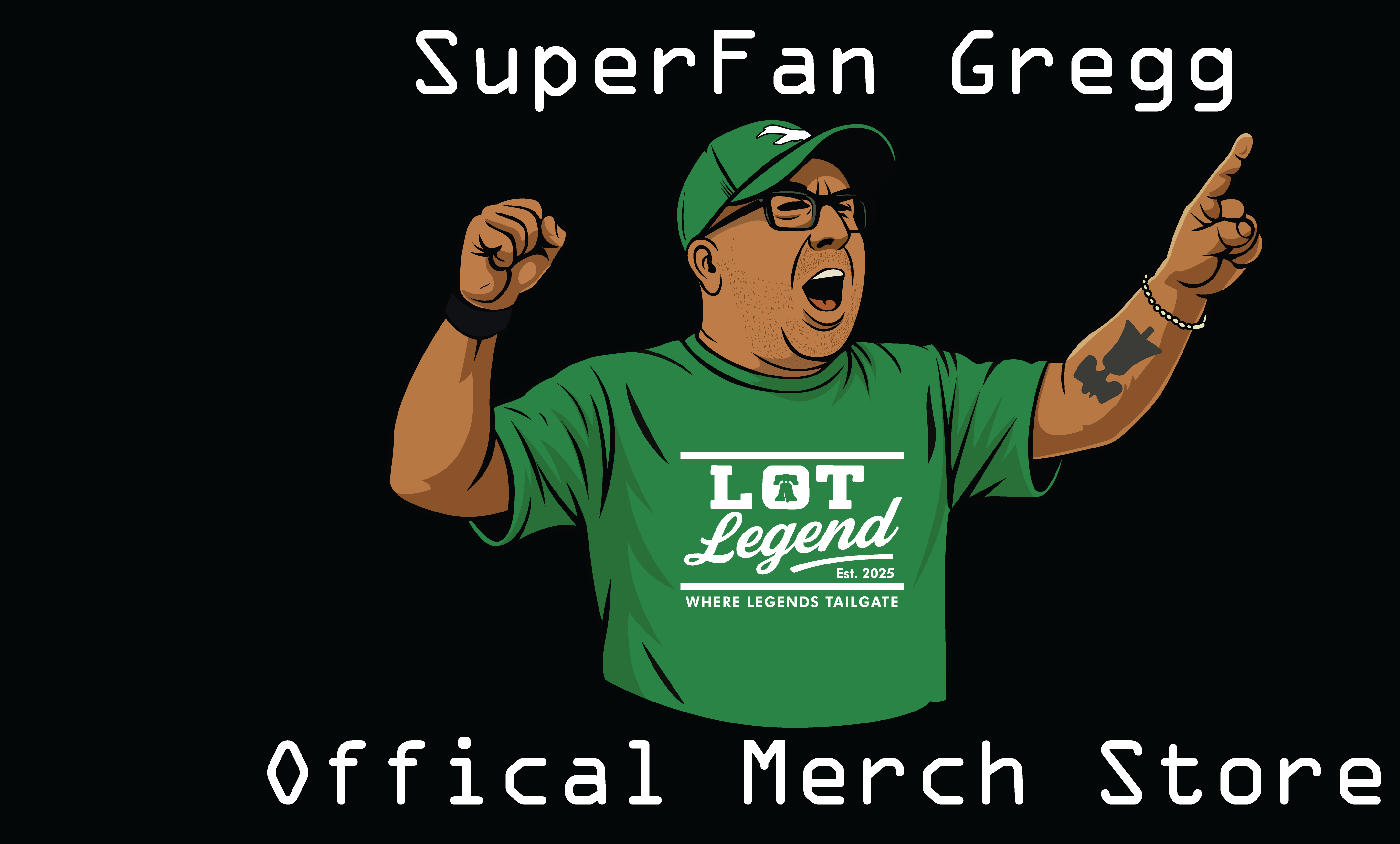 SuperFan Gregg Offical Merch – SuperFan Gregg Official Merch | Lot ...